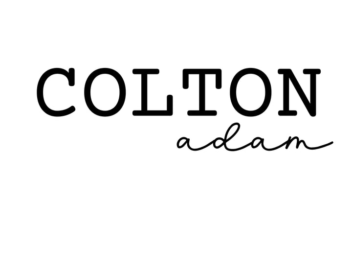 Stacked Name Fonts – houseofroundsfontpreview